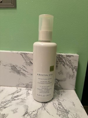 Kristin Ess Weightless Shine Leave In Conditioner Spray For Dry Damaged ...