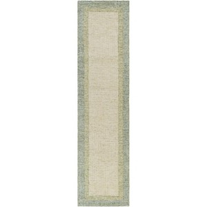 Livabliss Elena 2'6"x10' Runner Hand Tufted Indoor Area Rugs Dusty Sage ...