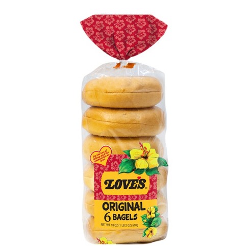 Love's Plain Bagel - 18oz : Target