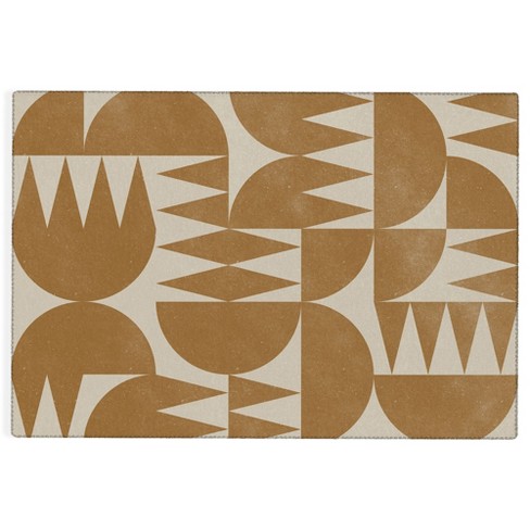 Alisa Galitsyna Woodblock Pattern 8' X 10' Rug - Deny Designs : Target