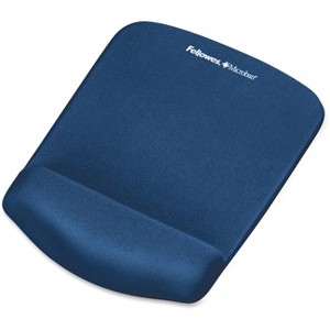 plushtouch mouse pad wrist rest w/ foamfusion-blue : Target