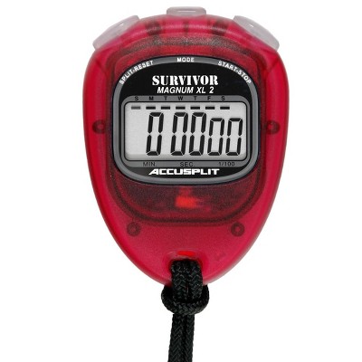 Accusplit Survivor 2 Professional Stopwatch with Magnum XL Display for ...