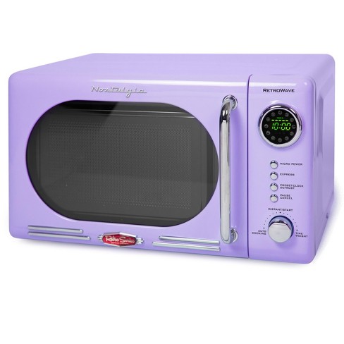 Nostalgia Retro 0.7 Cubic Foot 700-watt Countertop Microwave Oven ...