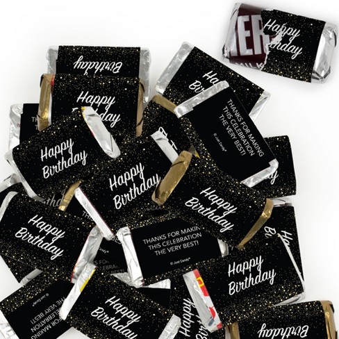 41 Pcs Adult Birthday Candy Party Favors Hershey's Miniatures Chocolate ...