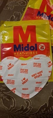 Midol Heat Vibes Menstrual Pain Relief Heat Patches For Menstrual ...