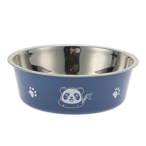 Unique Bargains Non-skid Extra Large Dog Bowl 1 Pc Blue : Target