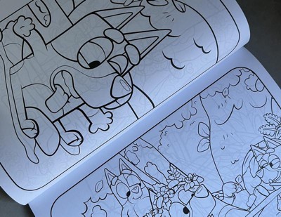 Big Backyard: A Coloring Book - (bluey) (paperback) : Target