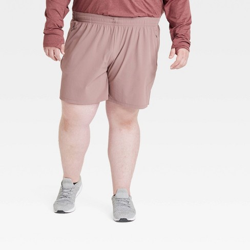 Men's Big Stretch Woven Shorts 7" - All In Motion™ Mauve 3xl : Target