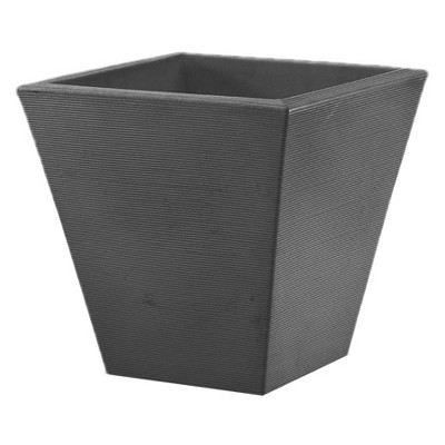 Crescent Garden 26" Wide Madison Plastic Planter Pots White : Target