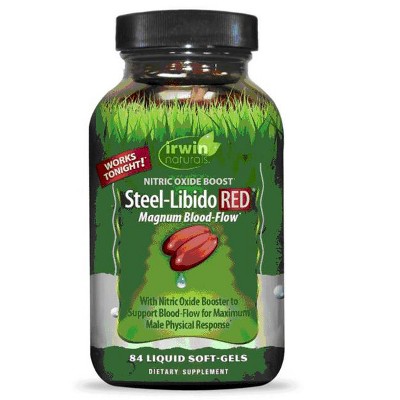 Irwin Naturals Steel-libido Red 84 Sgels : Target