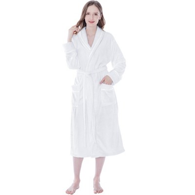 Just Love Womens Plush Solid Robe | Ladies Bathrobe : Target