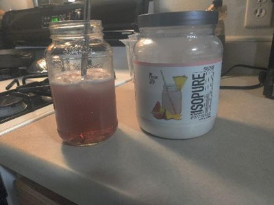 Isopure Infusions Protein Plant Based Powder - Tropical Punch - 14oz ...
