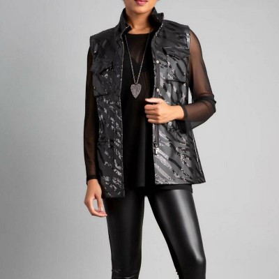 Women's Bling Bling Zebra Vest - Berek L : Target
