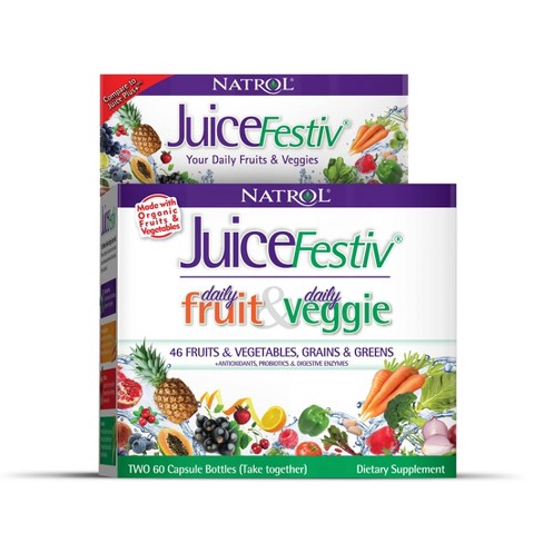 Natrol Juicefestiv Capsules - 120ct : Target