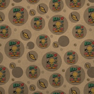 Looney Tunes Sassy Tweety Premium Kraft Gift Wrap Wrapping Paper Roll ...