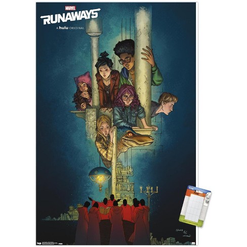 Trends International Marvel Comics Tv - The Runaways - Comic One Sheet ...
