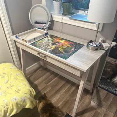 Paulo Wood Writing Desk With Drawer - Threshold™ : Target