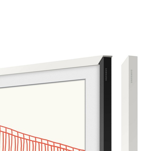 Samsung 65" The Frame Customizable Bezel - Modern White : Target