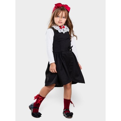 Girls' Short Sleeve Uniform Safari Dress - Cat & Jack™ Khaki 7 : Target