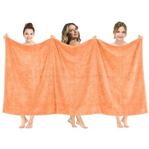 American Soft Linen 100% Cotton Oversized Bath Sheet, 40 In By 80 In ...