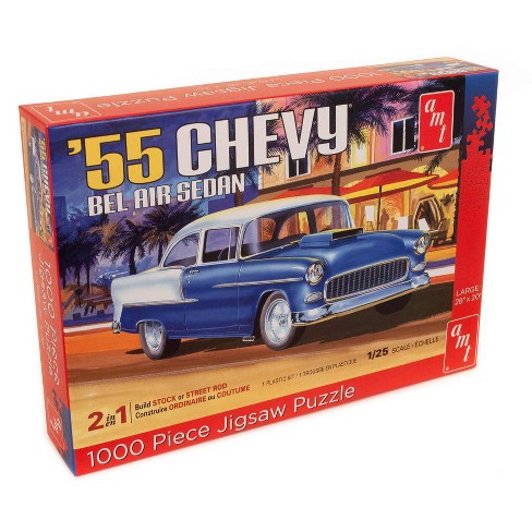 Amt '55 Chevy Bel Air Sedan 1000 Pieces Jigsaw Puzzle : Target