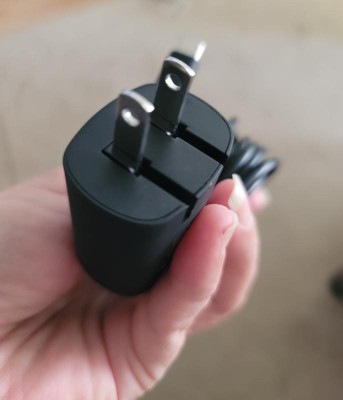 Just Wireless 2.4a/12w 1-port Usb-a Home Charger With 6' Tpu Type-c To ...