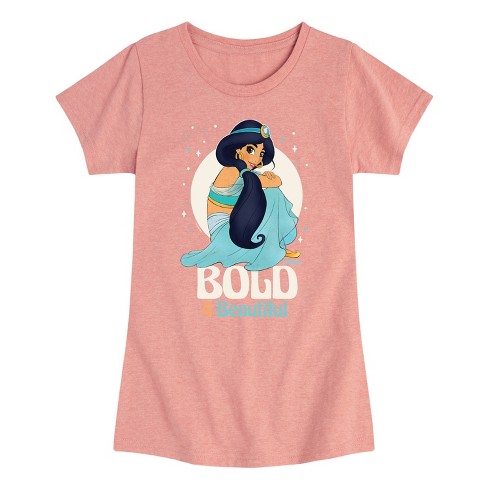 Disney Princess Bold And Beautiful Fitted Short Sleeve Graphic T-shirt ...
