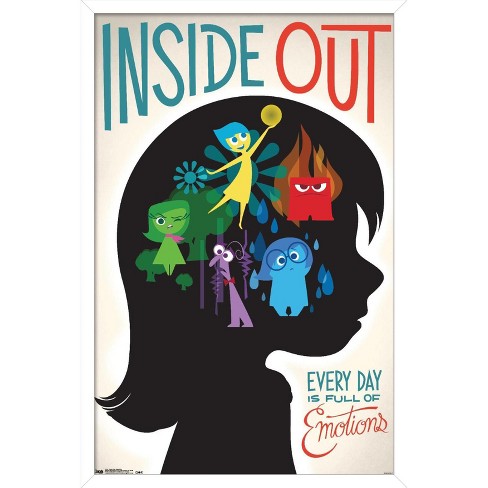 Trends International Disney Pixar Inside Out - Emotions Framed Wall ...