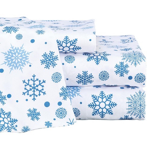 Collections Etc Pretty Snowflake Sheet Set : Target