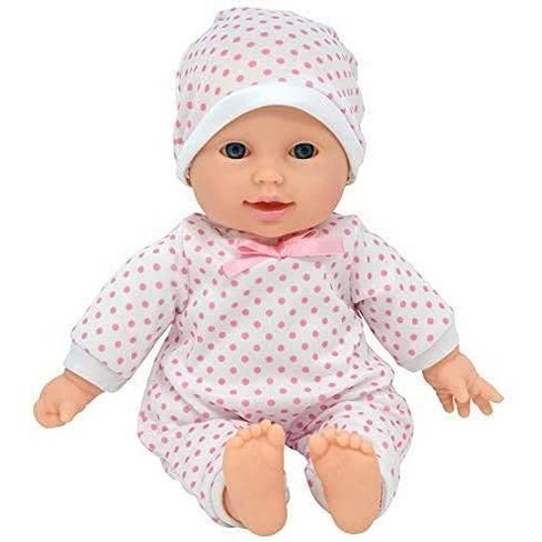 The New York Doll Collection 11 Inch Soft Body Baby Doll Pink : Target