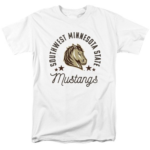 Southwest Minnesota State University Official Mustangs Adult T-shirt ...