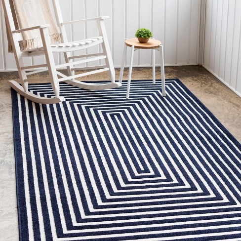 Sabrina Soto Outdoor Prescott Geometric Woven Area Rug : Target