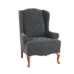 Stretch Pique Wing Recliner Slipcover - Sure Fit : Target