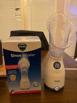 Vicks Personal Steam Inhaler With Variable Steam Control & Soft Mask ...
