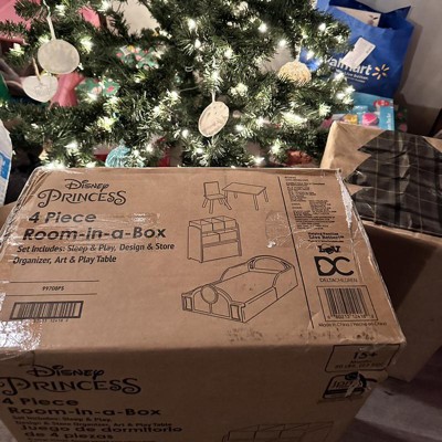 Delta Children Disney Princess Sleep And Play Toddler Bed With Tent ...