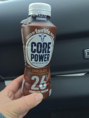 Core Power Chocolate 26g Protein Shake - 14 Fl Oz Bottle : Target