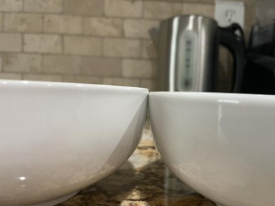 16pc Porcelain Coupe Dinnerware Set White - Threshold™ : Target