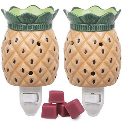Deco Plug-in Electric Pineapple Candle Warmers, 2 Wax & Tart Warmer For ...