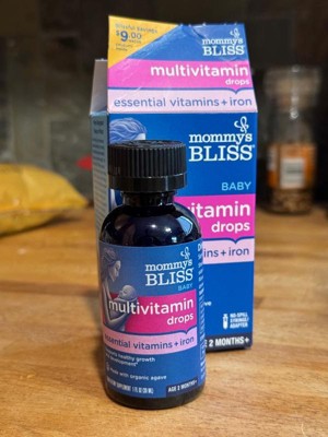 Mommy's Bliss Baby Multivitamin + Iron - 1 Fl Oz : Target