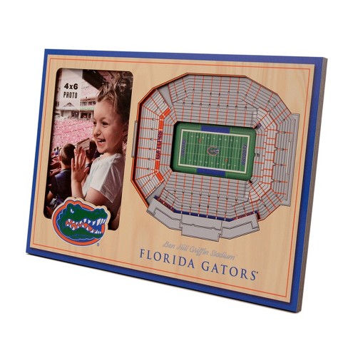 4" X 6" Ncaa Florida Gators 3d Stadiumviews Picture Frame : Target