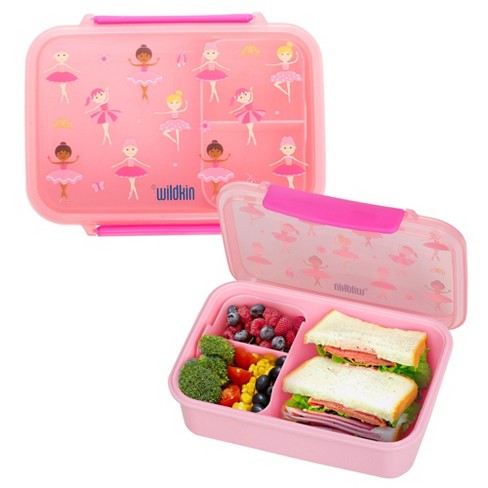 Wildkin Kids Reusable Food Container Bento Box - Ballerina : Target