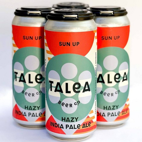 Talea Beer Co. Sun Up Hazy Ipa - 4pk/16 Fl Oz Cans : Target