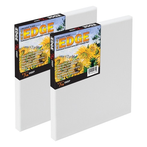 The Edge All Media Cotton Deluxe Stretched Canvas - 11/16" Deep Canvas ...