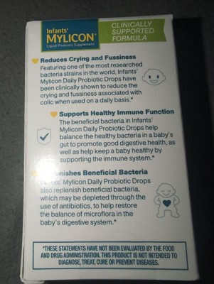 Mylicon Daily Probiotic Colic Drops - 0.28 Fl Oz : Target