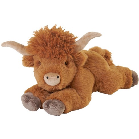 Wild Republic Ecokins Highland Cow Stuffed Animal, 12 Inches : Target