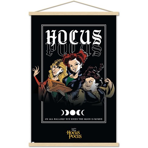Trends International Disney Hocus Pocus - Moon Magnetic Framed Wall ...
