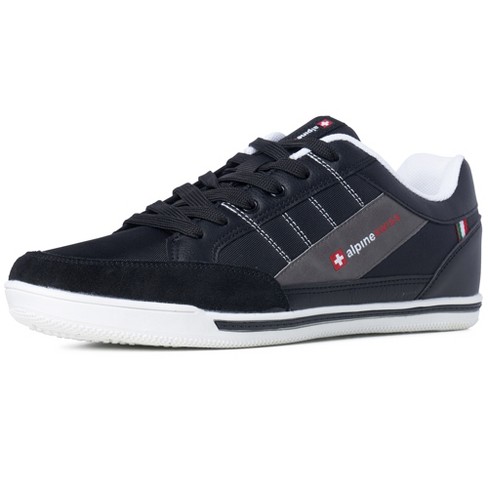 Alpine Swiss Mens Stefan Suede Trim Retro Fashion Sneakers : Target