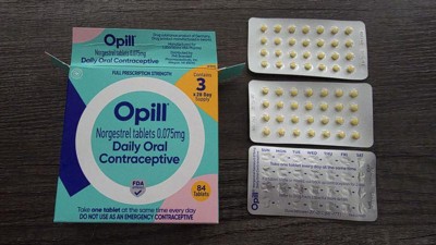 Opill Daily Oral Birth Control Pills - 3 Month - 84ct : Target
