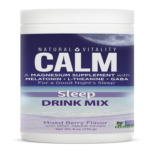 Natural Vitality Calm Magnesium Supplement Powder, Mixed Berry, 6 Oz ...