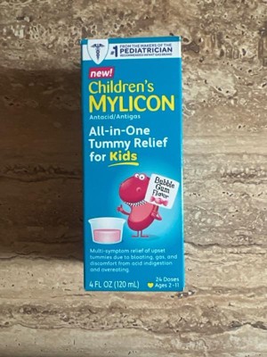 Mylicon Bubble Gum Flavor All-in-one Tummy Relief For Kids - 4 Fl Oz ...